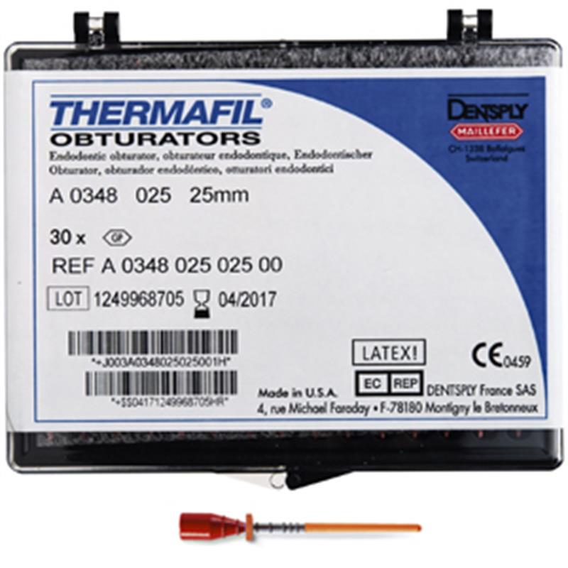 Dentalair : THERMAFIL OBTURATORS 25MM. 025 X30ST.